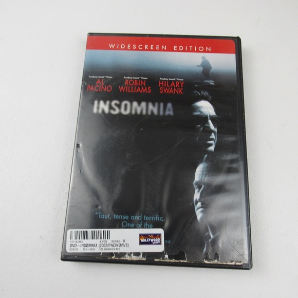Media | Insomnia Dvd Widescreen Edition Al Pacino Robin Williams Hilary ...